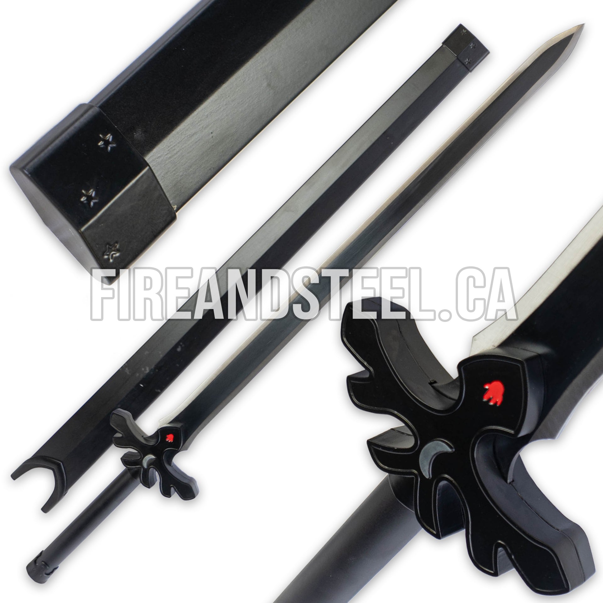 Kirito's "Night Sky Sword" - Fire and Steel