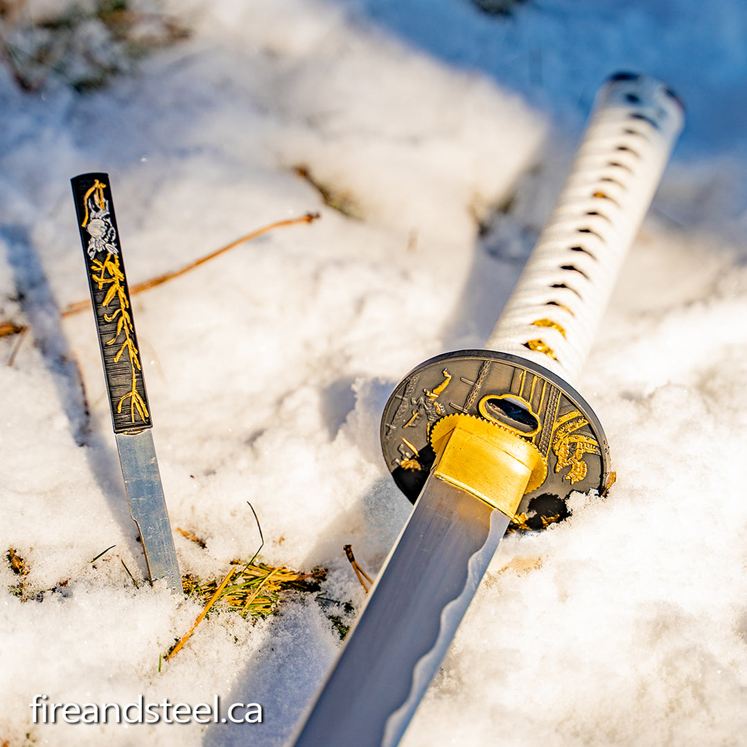 Fire and Steel - "Frostbite" Katana (Battle Ready)