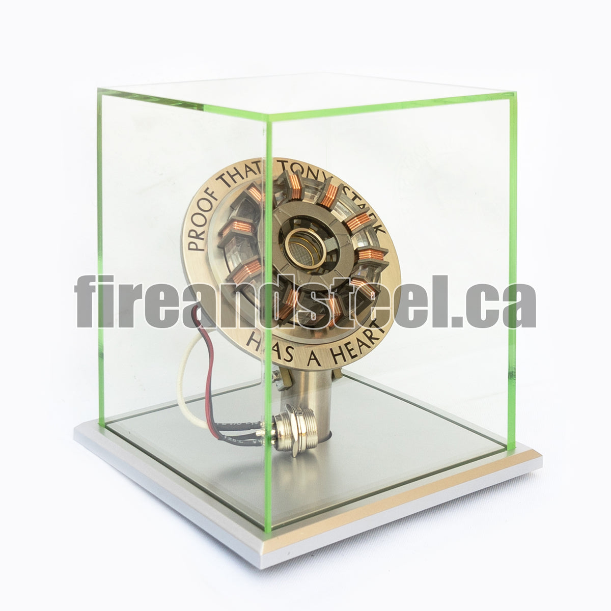 Tony Stark's Heart (Arc Reactor) — Fire and Steel