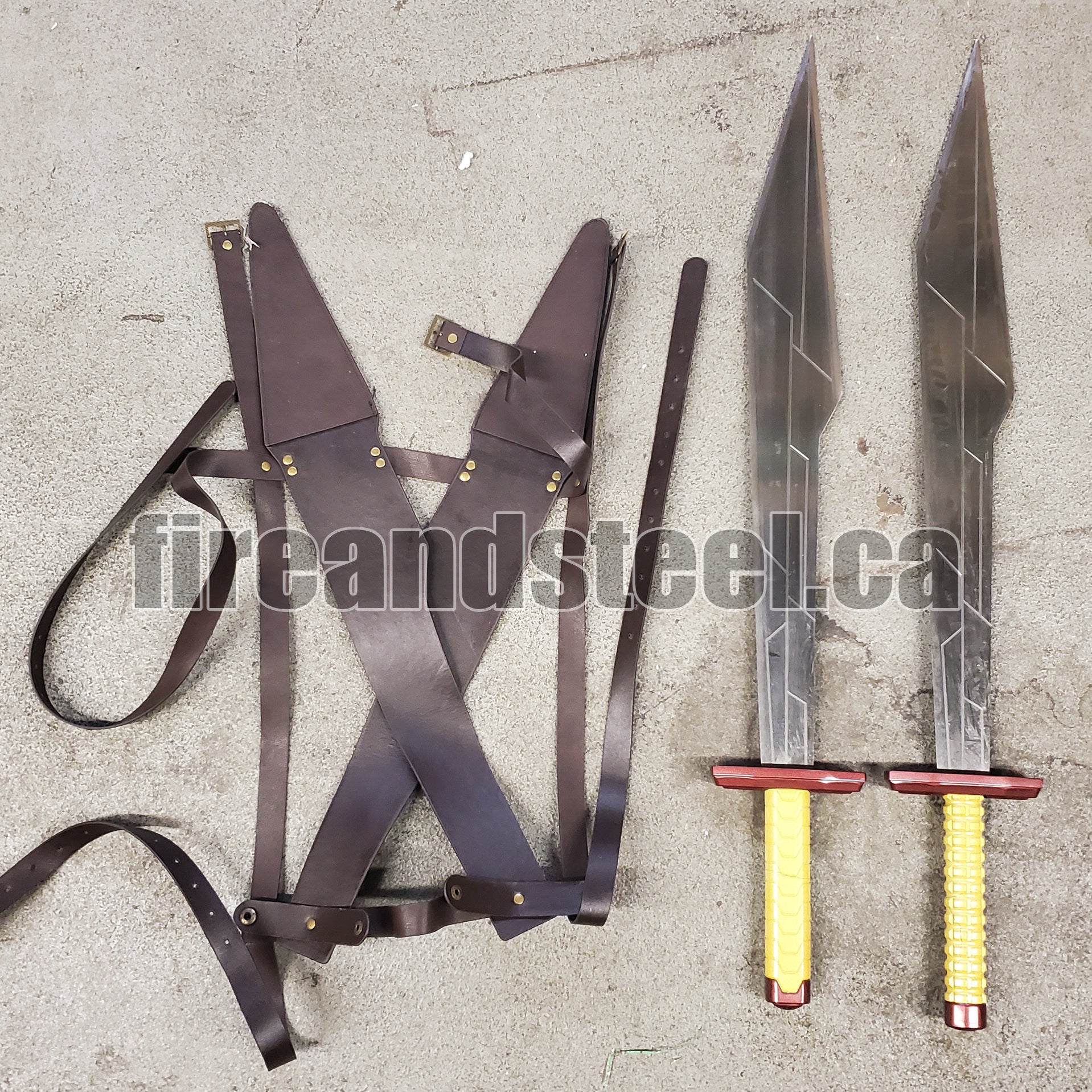 Thor's Ragnarok Twin Blades | SOLD AS IS — Fire and Steel