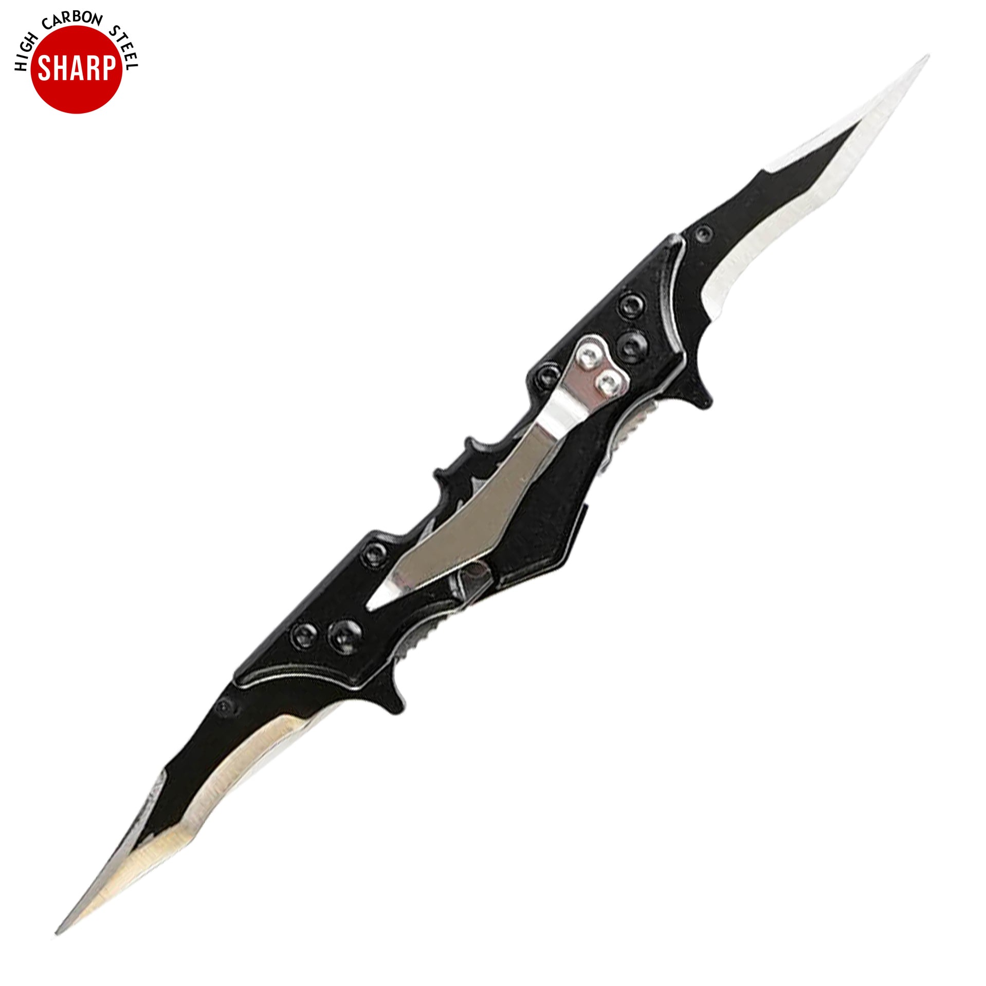 Batman Batarang Folding Knife - Fire and Steel
