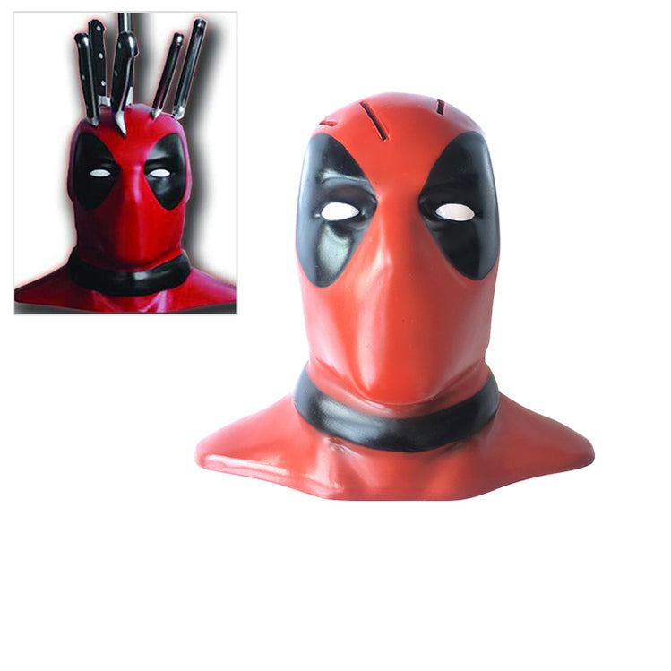 Deadpool Kitchen Knife Head Block - Fire and Steel