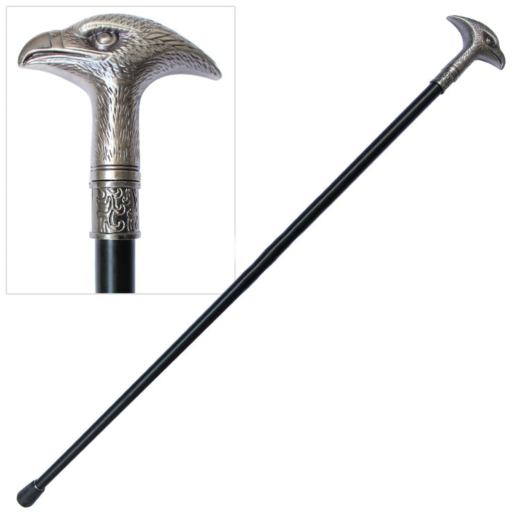 Fire and Steel - Falcon Head Cane Sword