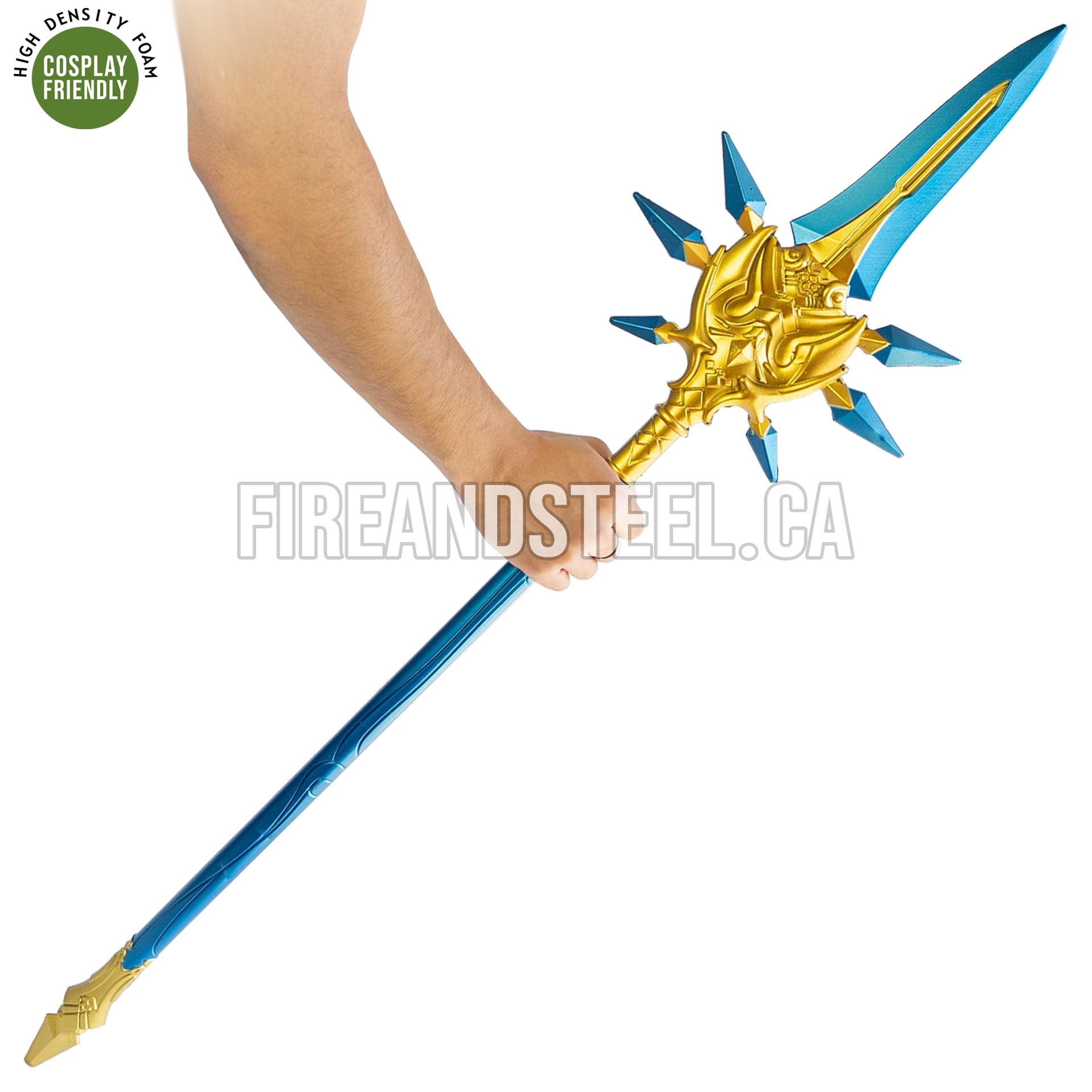 Primordial Jade Winged-Spear (High Density Foam)