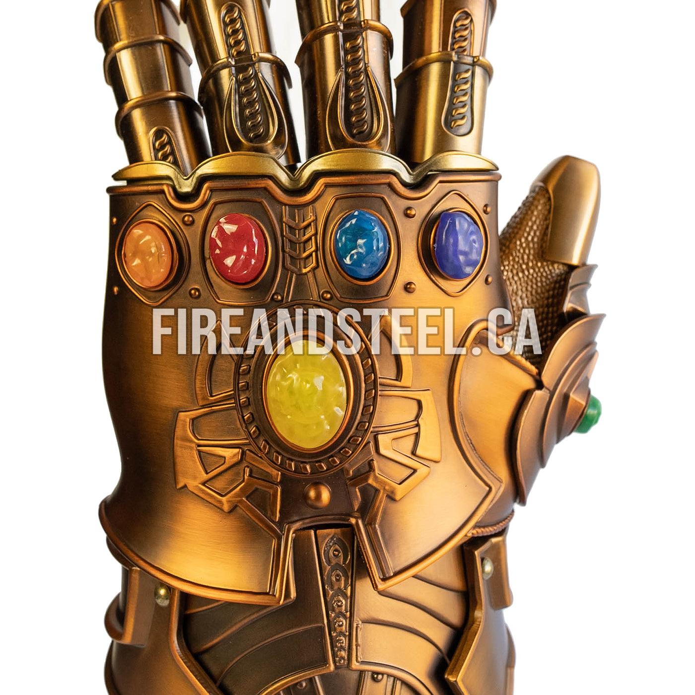 Thanos' Infinity Gauntlet - Metal Replica | Fire and Steel