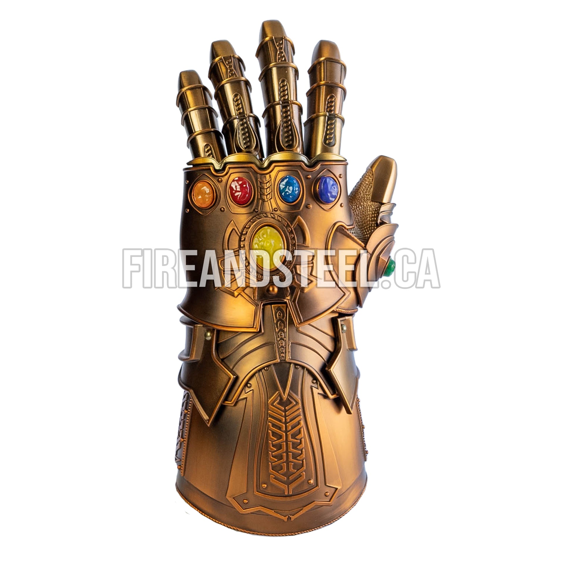 Thanos' Infinity Gauntlet - Metal Replica | Fire and Steel