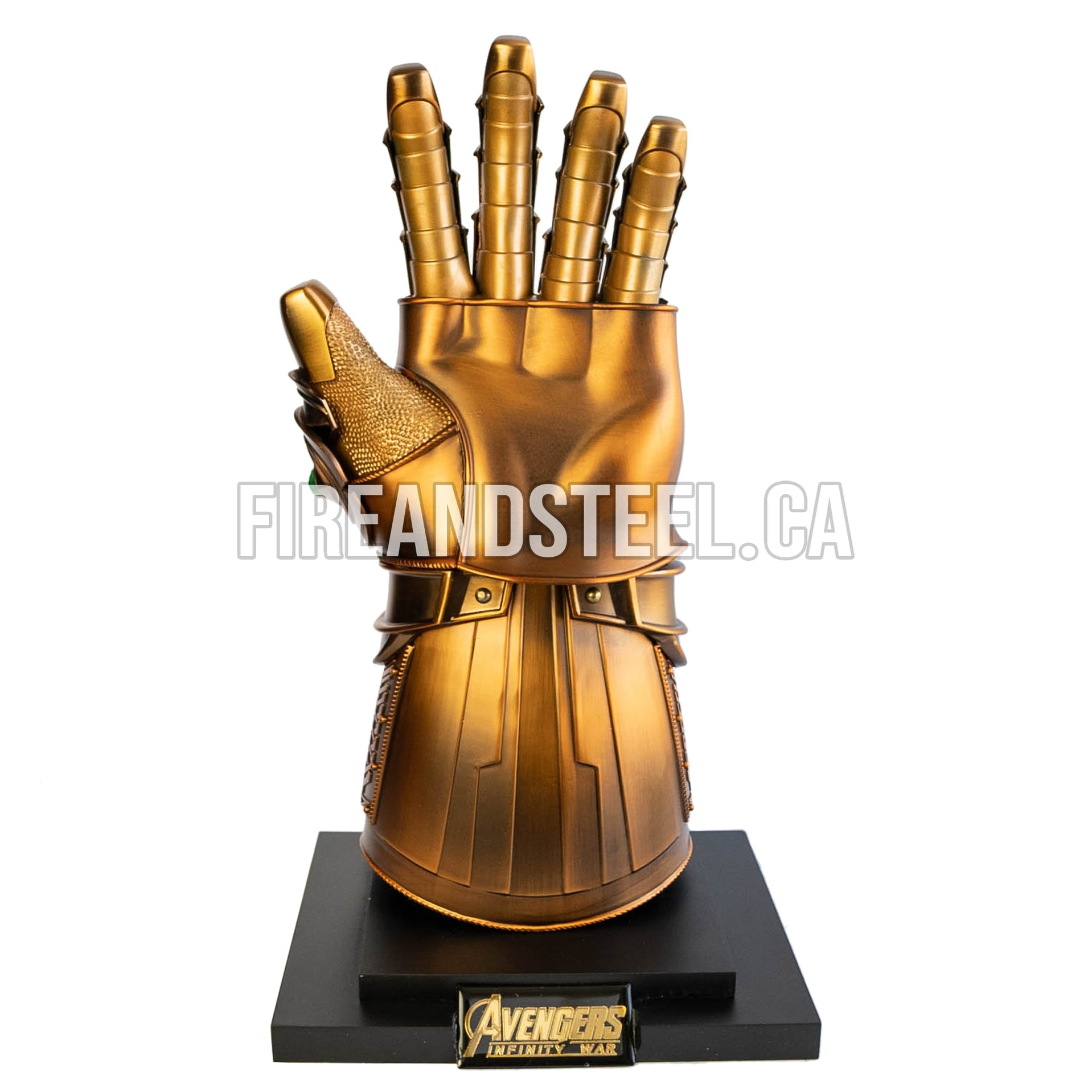 Thanos' Infinity Gauntlet - Metal Replica | Fire and Steel