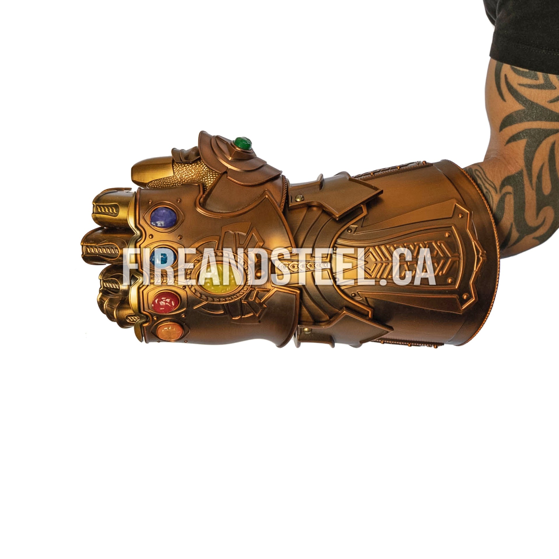 Thanos' Infinity Gauntlet - Metal Replica | Fire and Steel