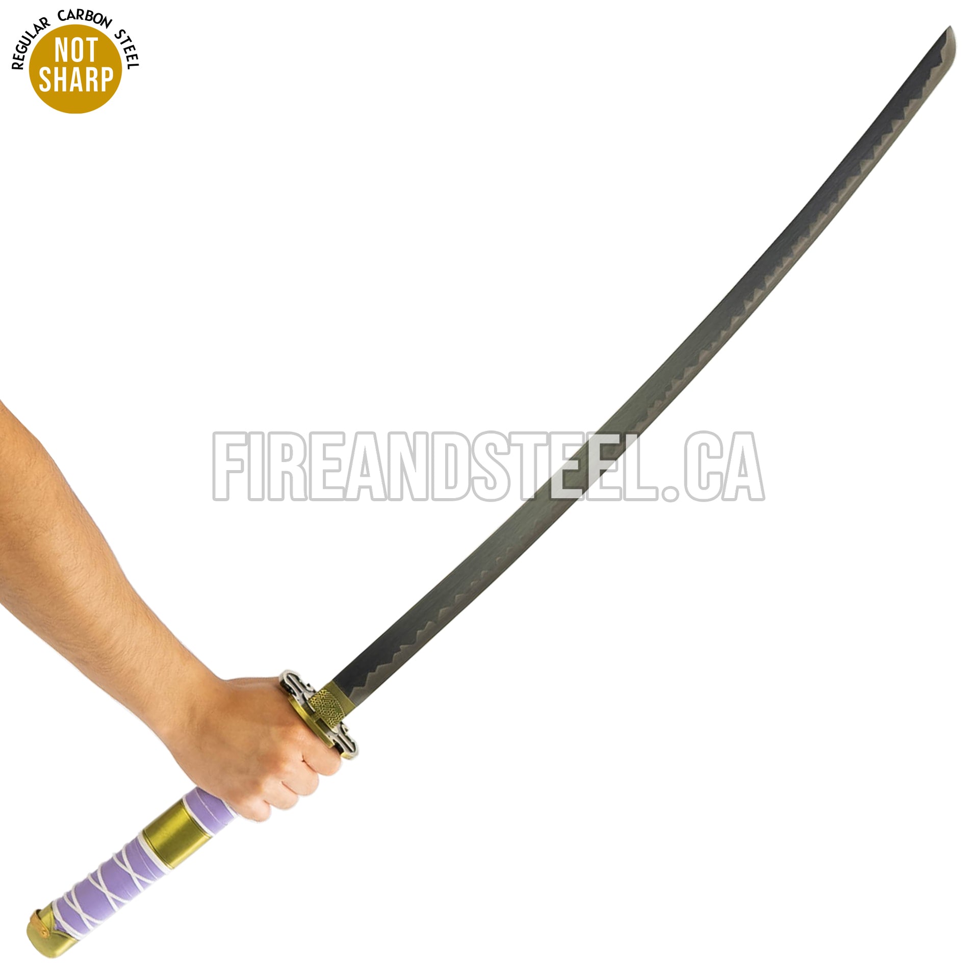 Monkey D. Luffy's "Nidai Kitetsu" Katana — Fire and Steel