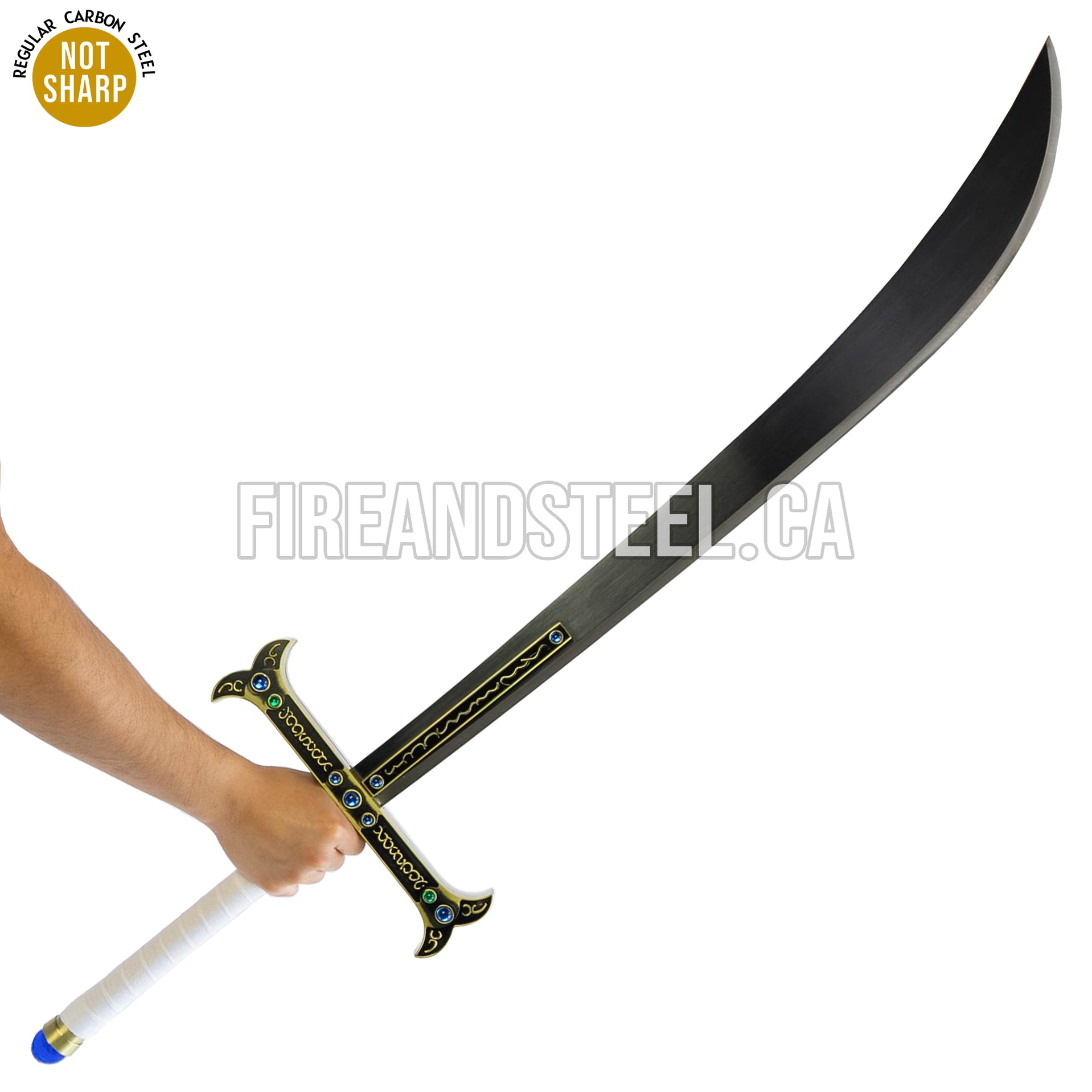 Dracule Mihawk's "Yoru" Greatsword - Fire and Steel