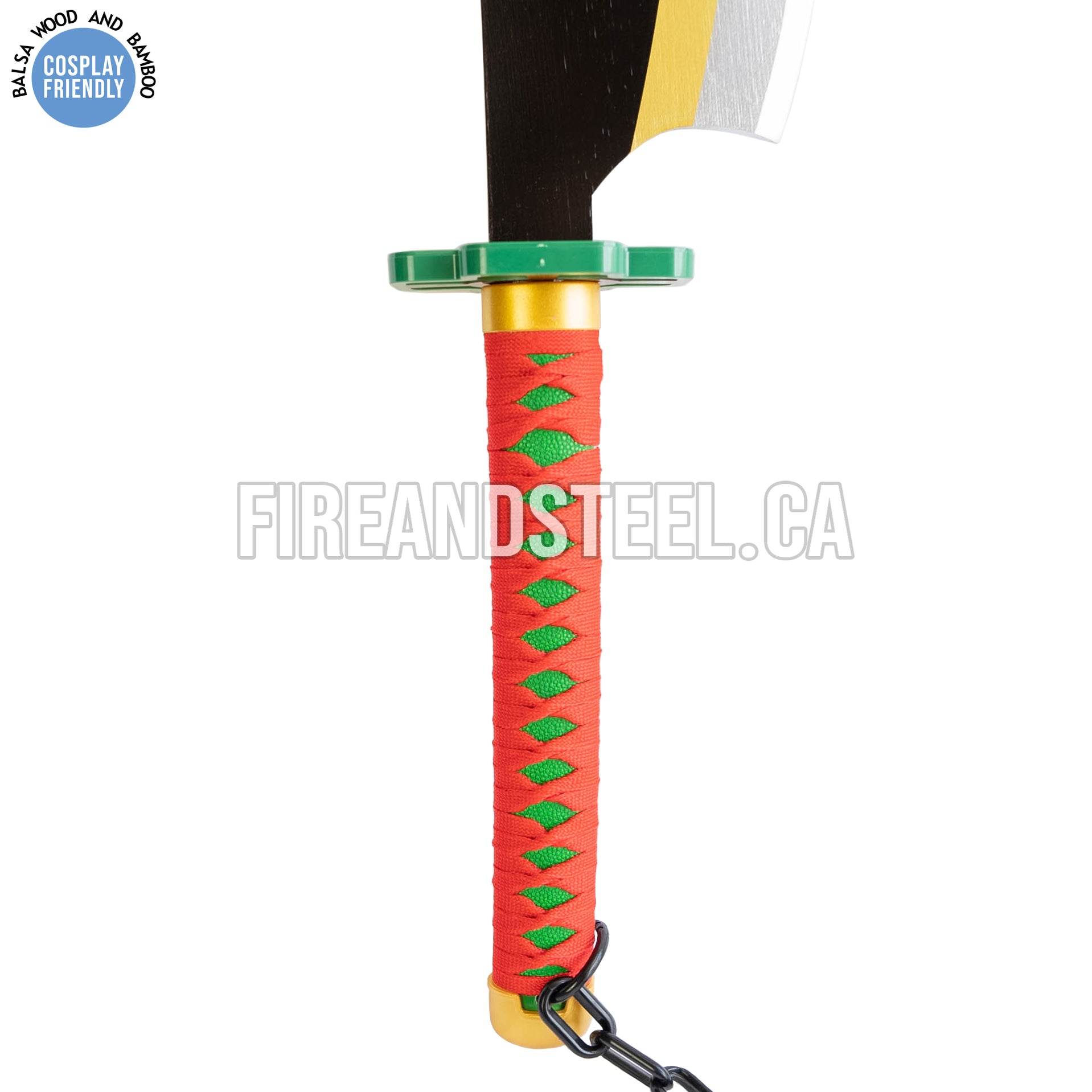 Tengen Sword - Tengen Uzui's Dual Nichirin Swords (Wood - Cosplay ...