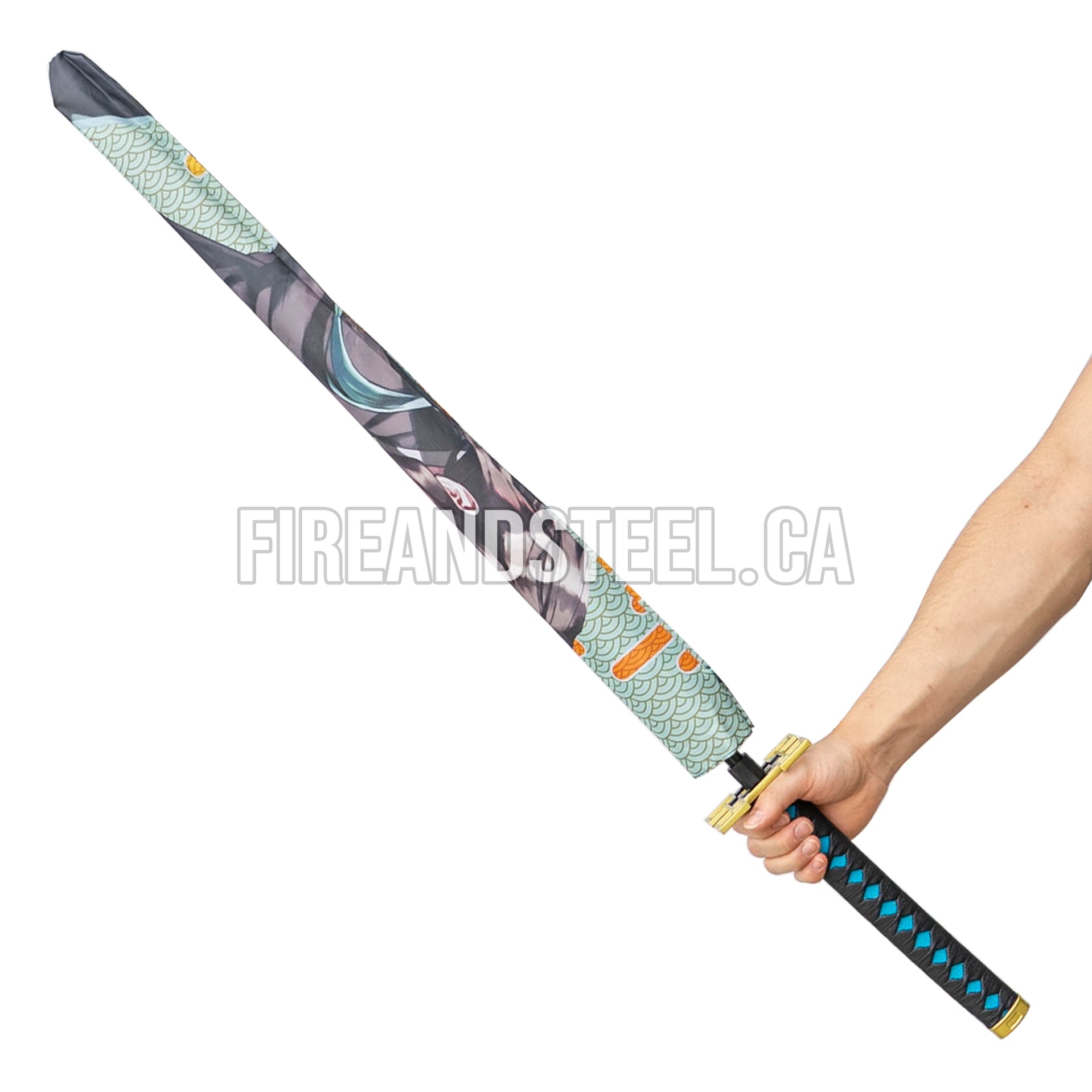 Muichiro Nichirin Umbrella - Muichiro Tokito's White Nichirin Katana ...